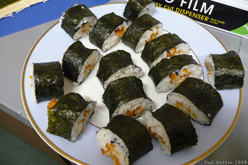 Photo: P1010715 Fish finger sushi rolls