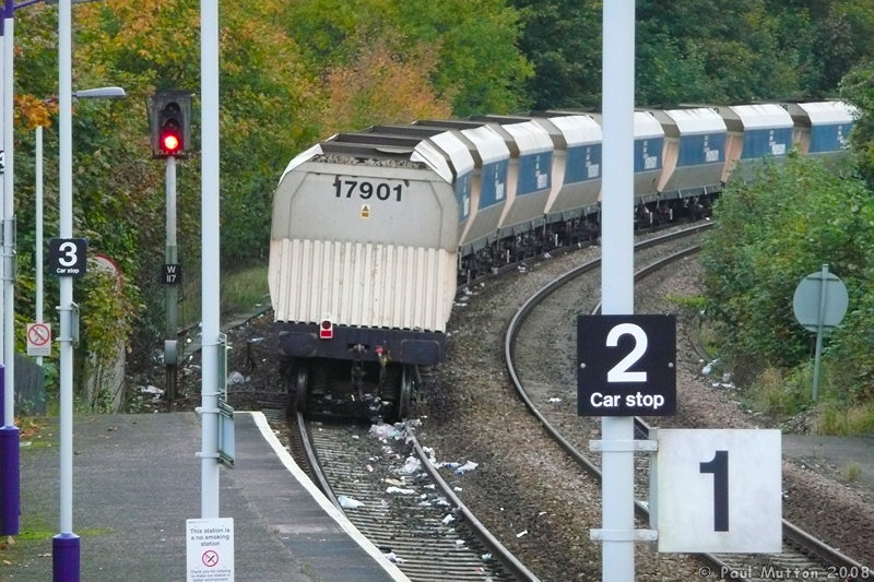 Photo: P1010693 Broken down freight train